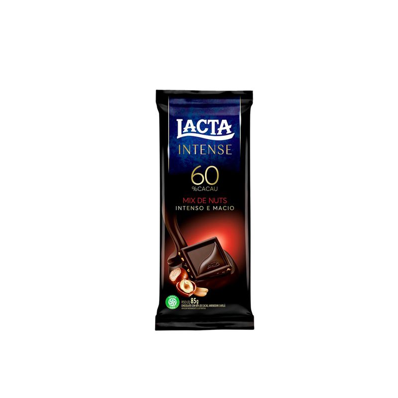 Chocolate 60 Lacta Intense Mix Nuts 85g