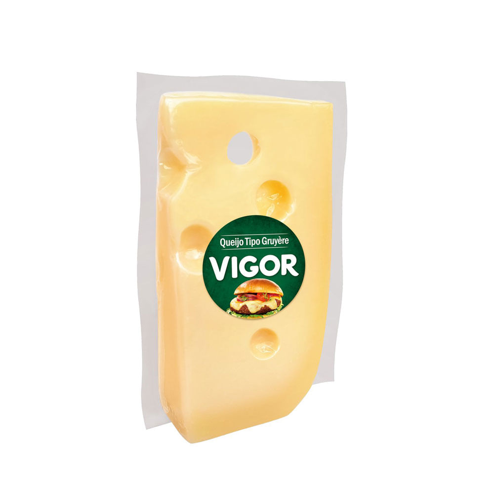 Queijo Gruyere Vigor Pedaço 145g
