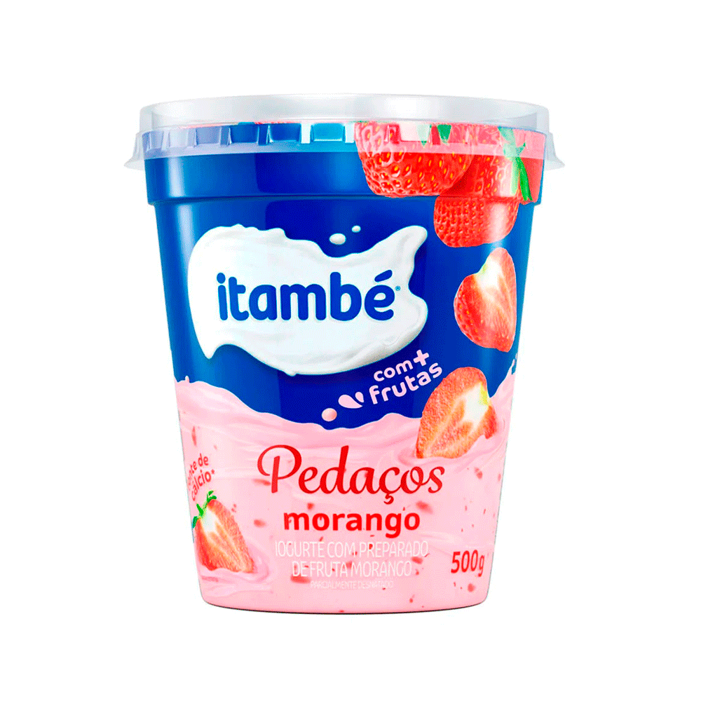 Iogurte Itambe Pedaço Morango 450g