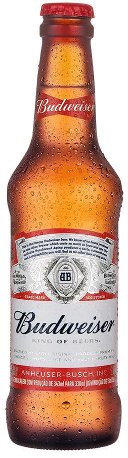 Cerveja Budweiser American Lager Long Neck 330ml