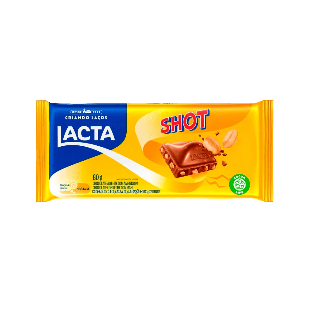 Chocolate Lacta Shot 80g