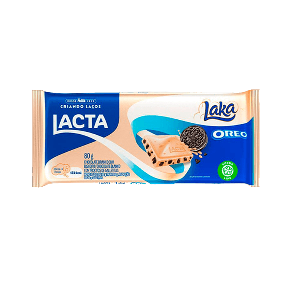 Chocolate Lacta Oreo Laka 80g