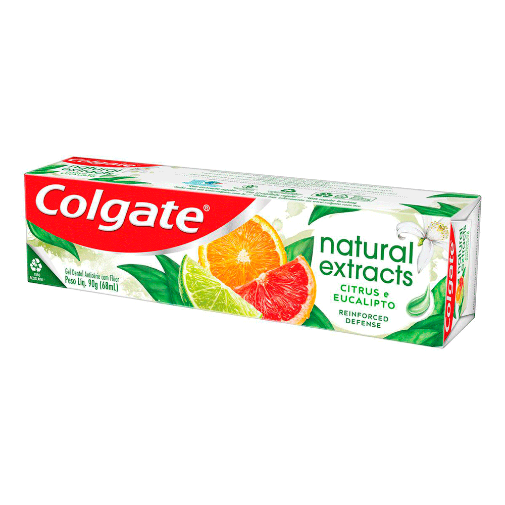 Creme Dental Vegano Colgate Nat Detox Eucalipto 90g