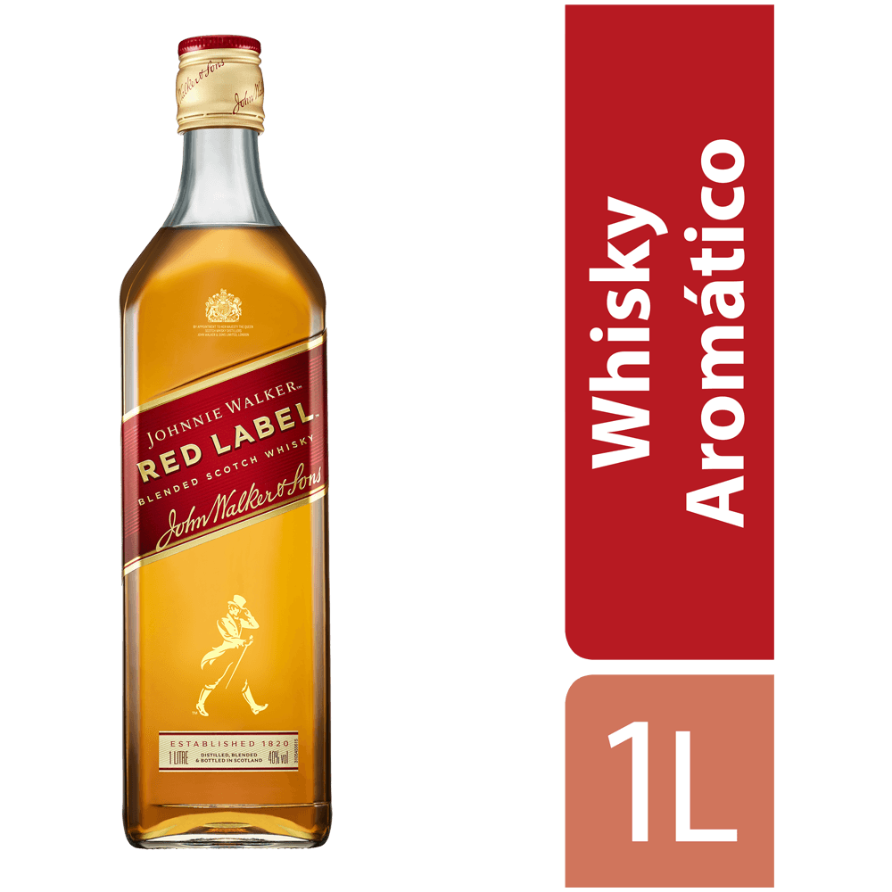 Whisky Johnnie Walker Red Label 1L