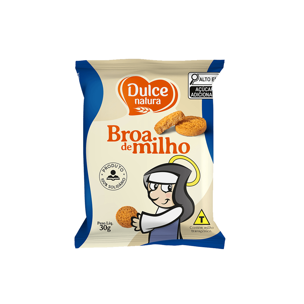 Broa Milho Irma Dulce 30g