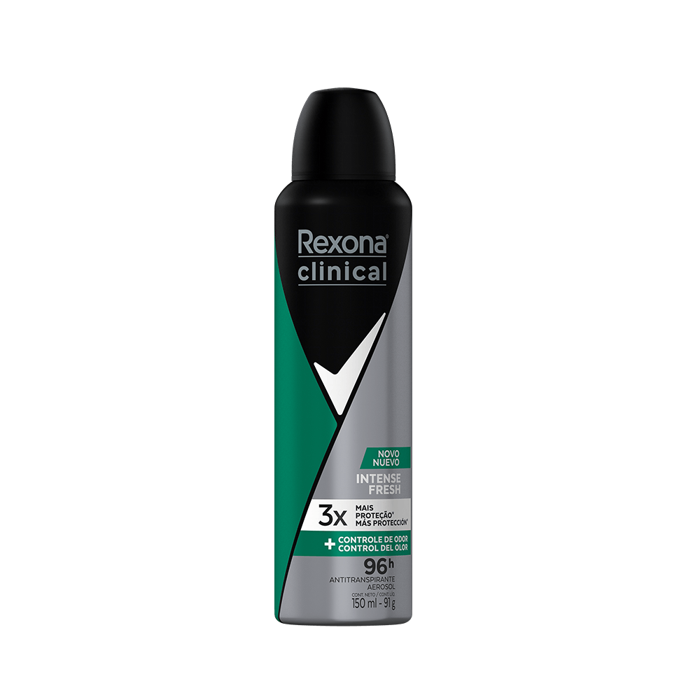 Desodorante Aerosol Rexona Clinical Intense Fresh 150ml