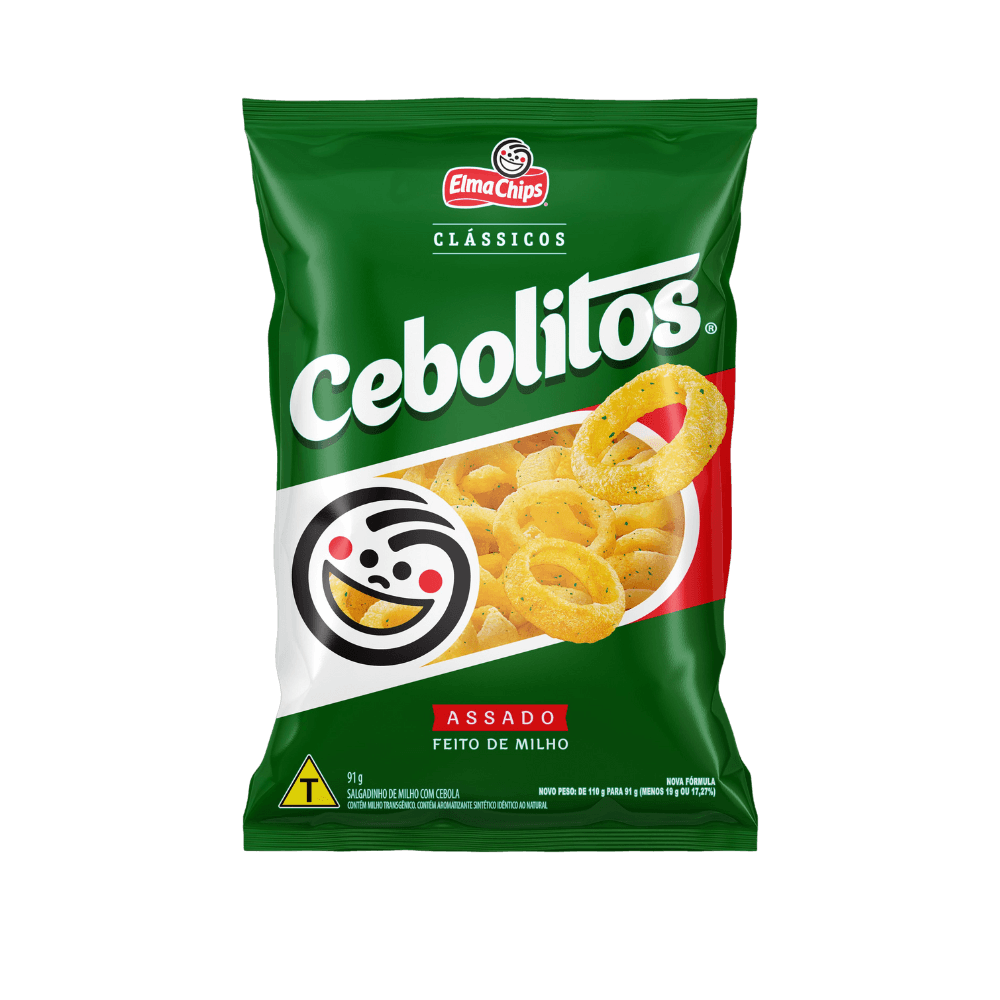 Salgadinho Elma Chips Cebolitos 91g