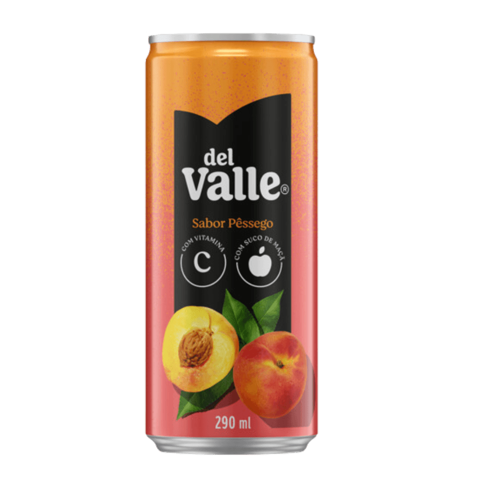 Suco Del Valle Mais Pêssego Lata 290ml