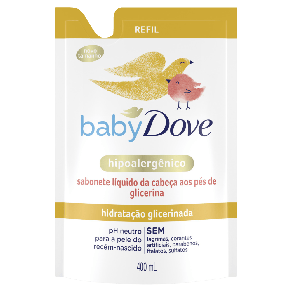 Sabonete Líquido Dove Baby Aos Pés de Glicerina 400ml
