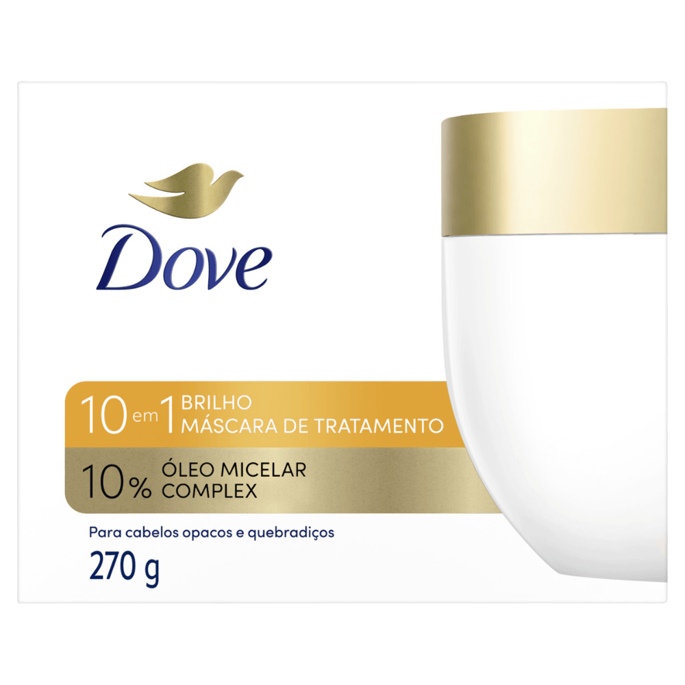 Creme de Tratamento Dove 10 Em 1 Brilho 270g