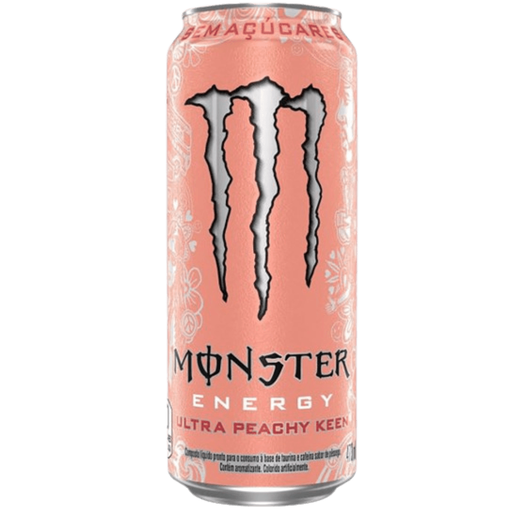 Energético Monster Ultra Peachy Keen Lata 473ml