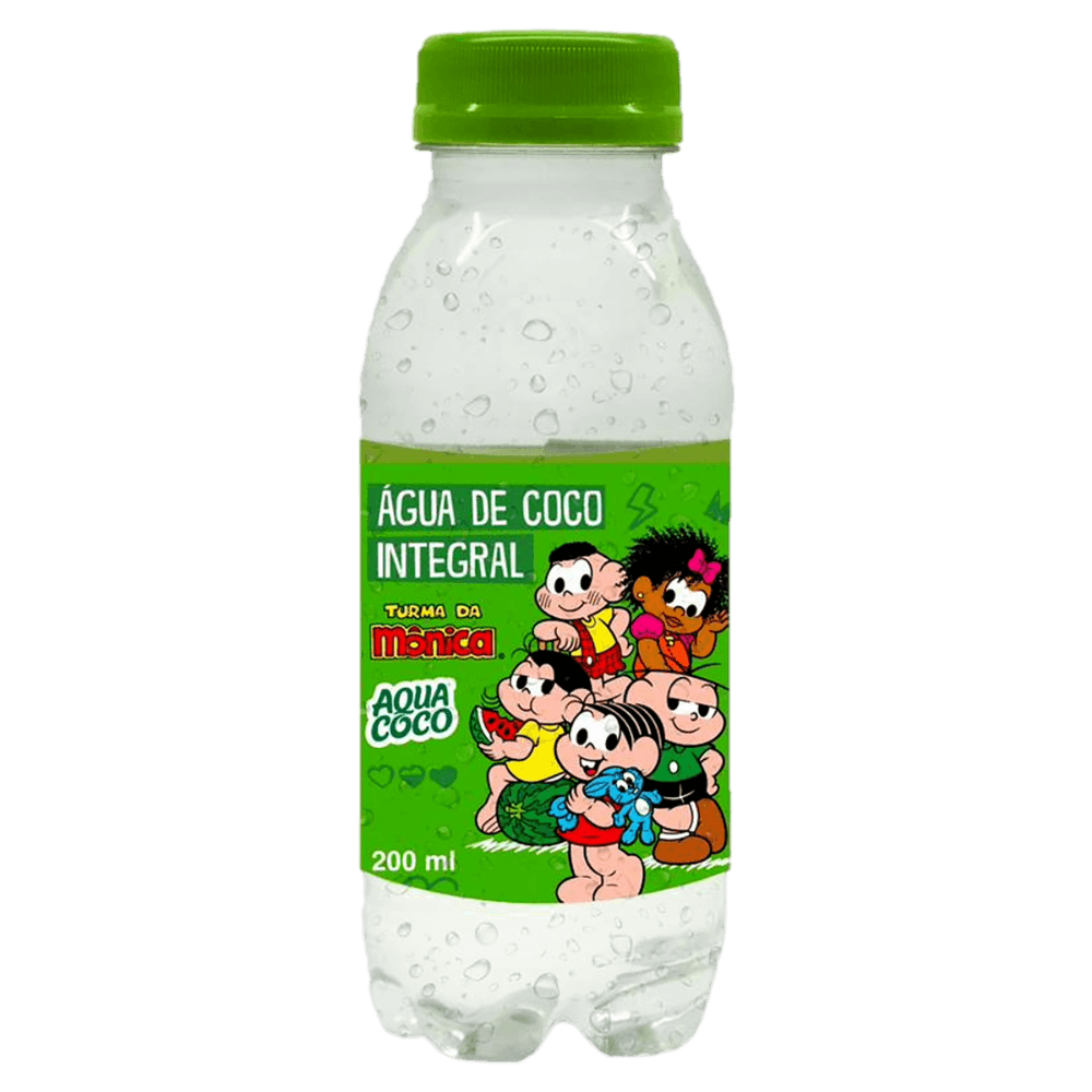 Água Coco Aquacoco Turma da Mônica 200ml