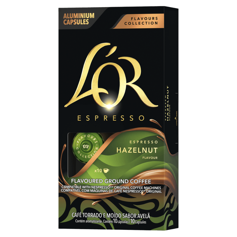 Café Em Cápsula LOR Avelã 52g