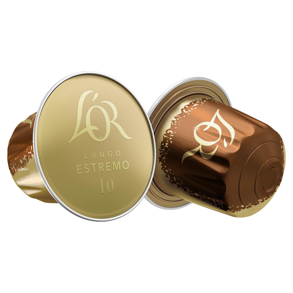 Café em Cápsula Torrado e Moído Lungo Espresso L'or Caixa 52g 10 Unidades