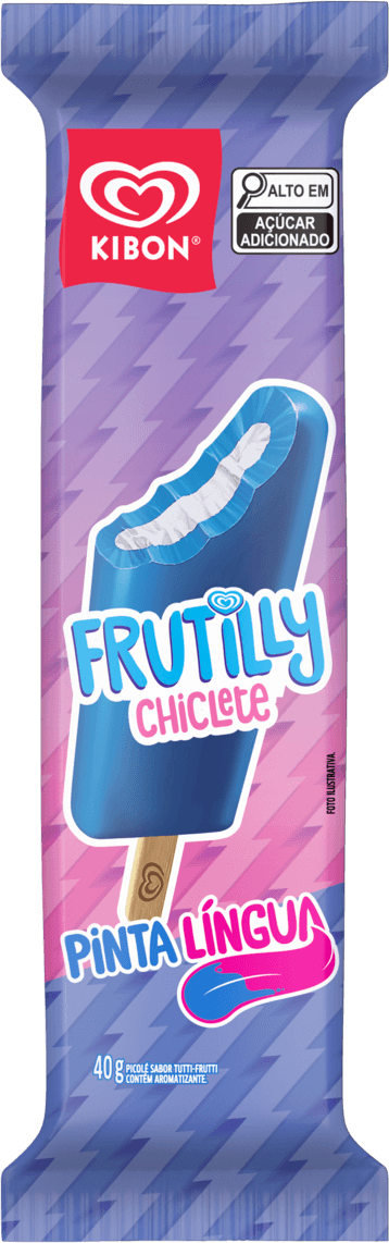 Picole Kibon Frutilly Chiclete 40g