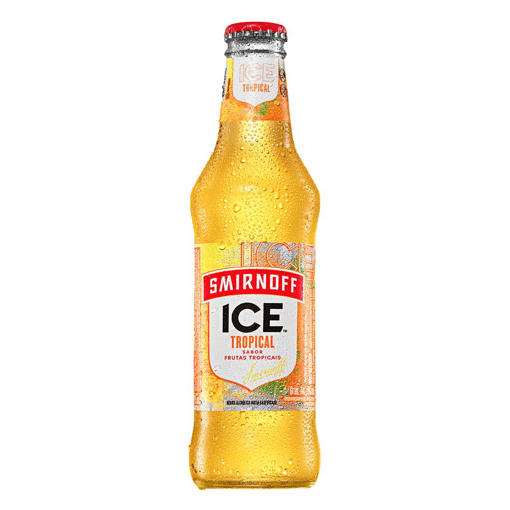 Drink Pronto Vodka Smirnoff Ice Tropical Long Neck 275ml