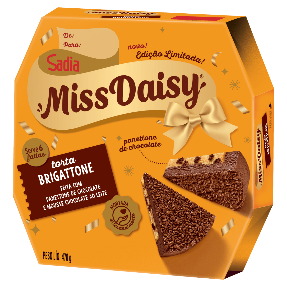 Torta Miss Daisy Brigattone 470g